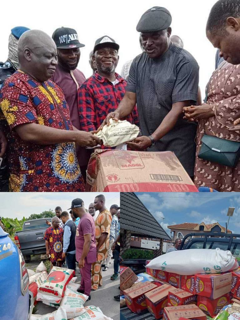 Communal Crisis: BAN, Politicians Donate Relief Items To Nko People ...