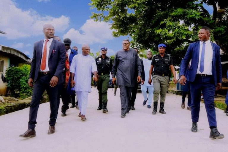 Gov. Bassey Otu Inspects Road Construction, Assures Of Improved ...